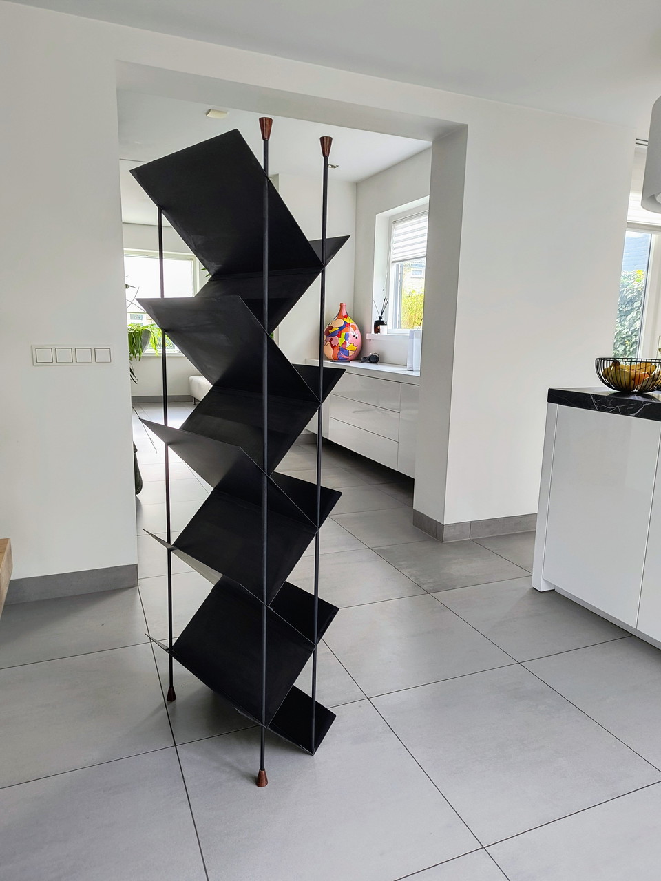 Steel Zig Zag Bookcase | €75 | Whoppah