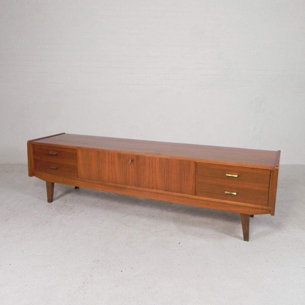 Walnut Vintage Sideboard, 2 Meters Long, 1960s | €595 | Whoppah
