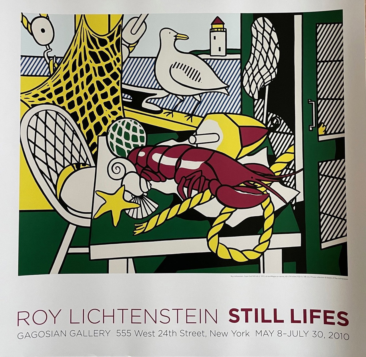 Roy Lichtenstein (1923-1997), Cape Cod Still Life II, 1973, Copyright ...
