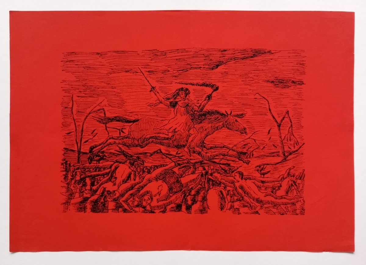 Henri Rousseau "La Guerre" Original Post-Impressionist Lithograph ...