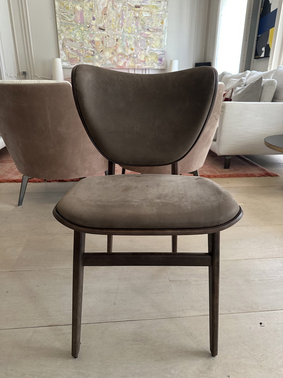 Norr11 Elephant dining chair wood leather | €2,400 | Whoppah