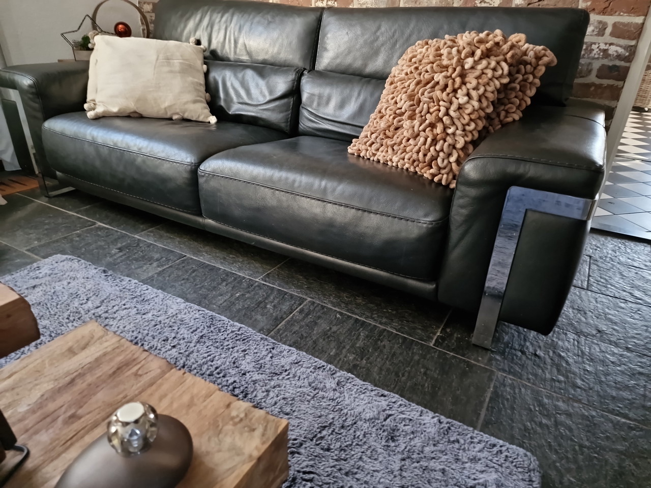 Tk, Corium Italy Canapé 3 places en cuir | €500 | Whoppah