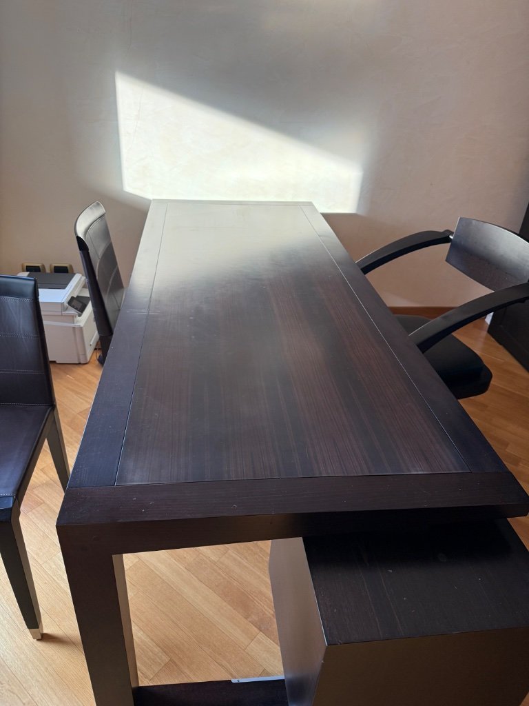 Giorgetti table and chairs - designed by Massimo Scolari | €4,500 | Whoppah