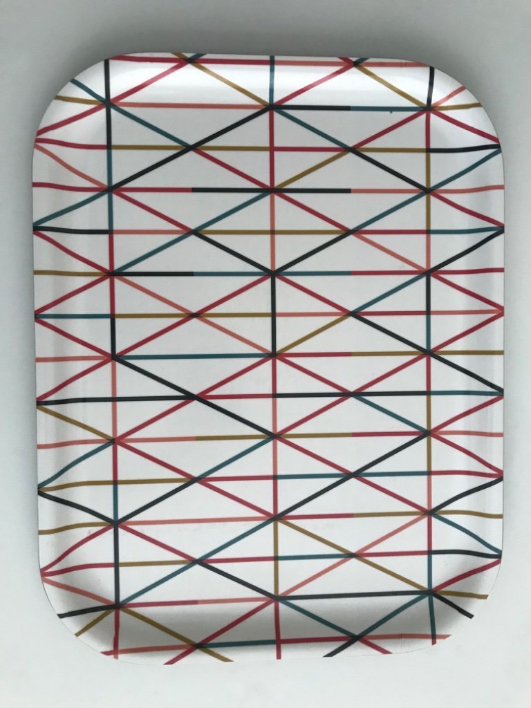 Vitra Classic Tray Dienblad Large, Grid Multicolor | €55 | Whoppah