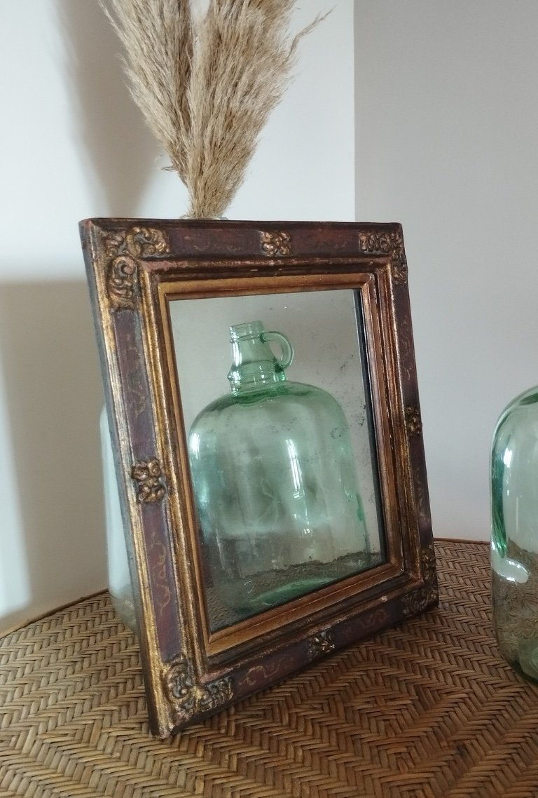 Small rectangular mirror with mercury glass "Leluc" | €98 | Whoppah