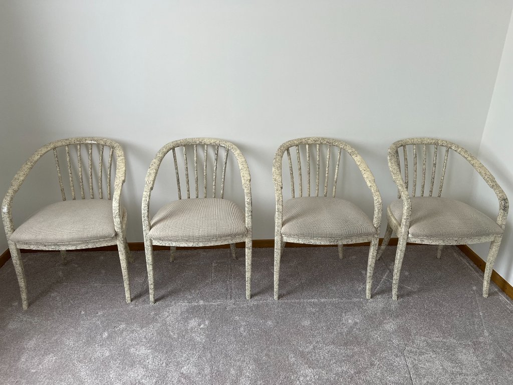 4 x vintage Paco Capdell 1980s dining chairs | €590 | Whoppah