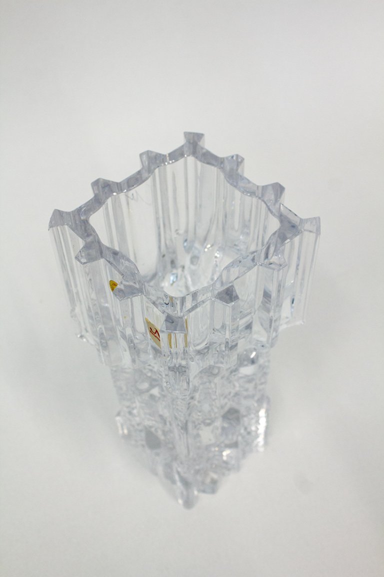 70's German Nachtmann crystal ice cube vase | €105 | Whoppah