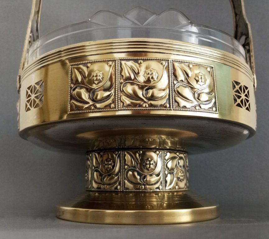 Josef Emanuel Margold secessionist centerpiece Wolkenstein & Glückselig ...