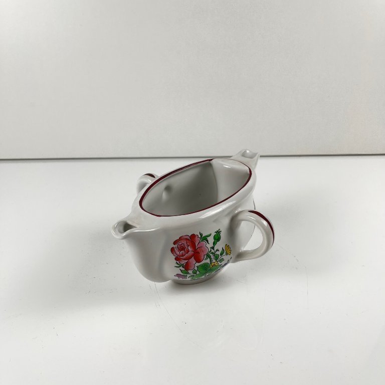 Rare Saucière double bec verseur Modèle Réverbère par KG Lunéville | € ...