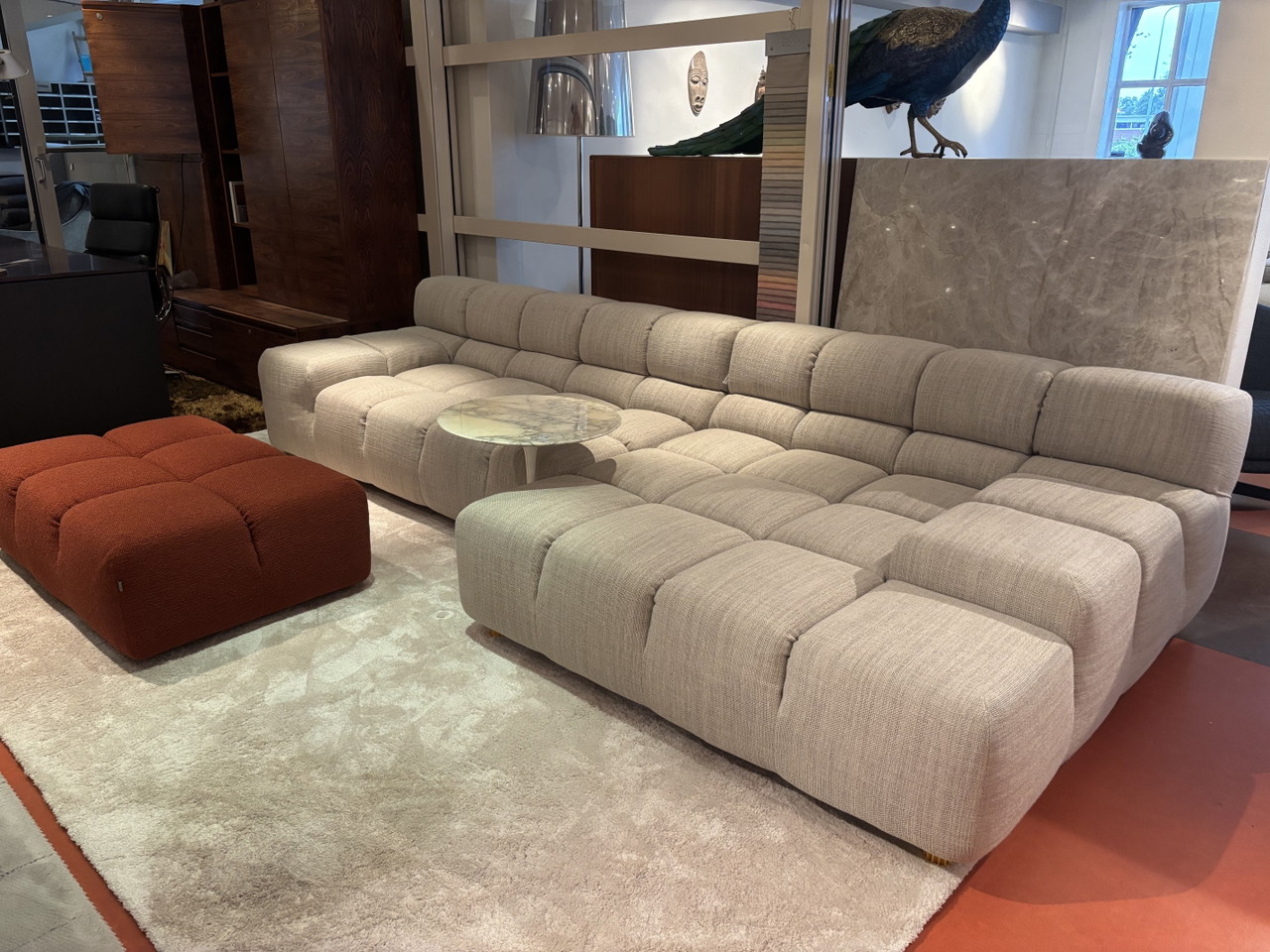 B&B Italia Tufty Time corner sofa 320cm in fabric cat. A Astro 207 | € ...
