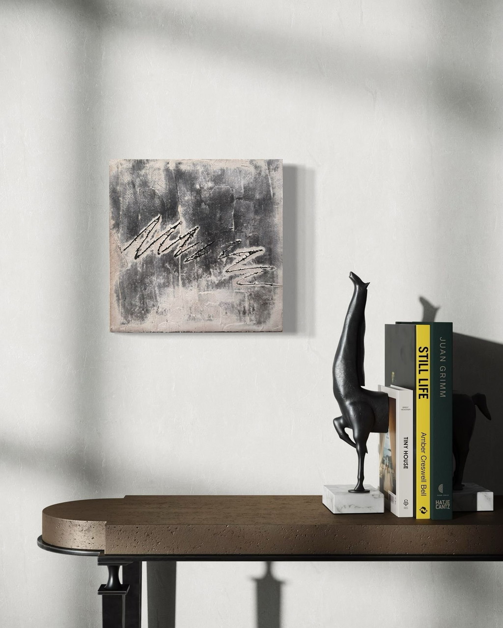 Plaster on Jute: 30x30cm | €35 | Whoppah