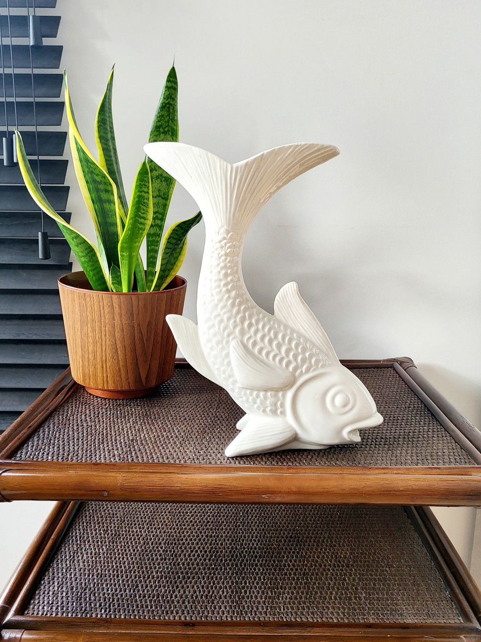 Vintage Vaas, In De Vorm Van Een Vis, Keramiek, Vermoedelijk Jaren 60 ...