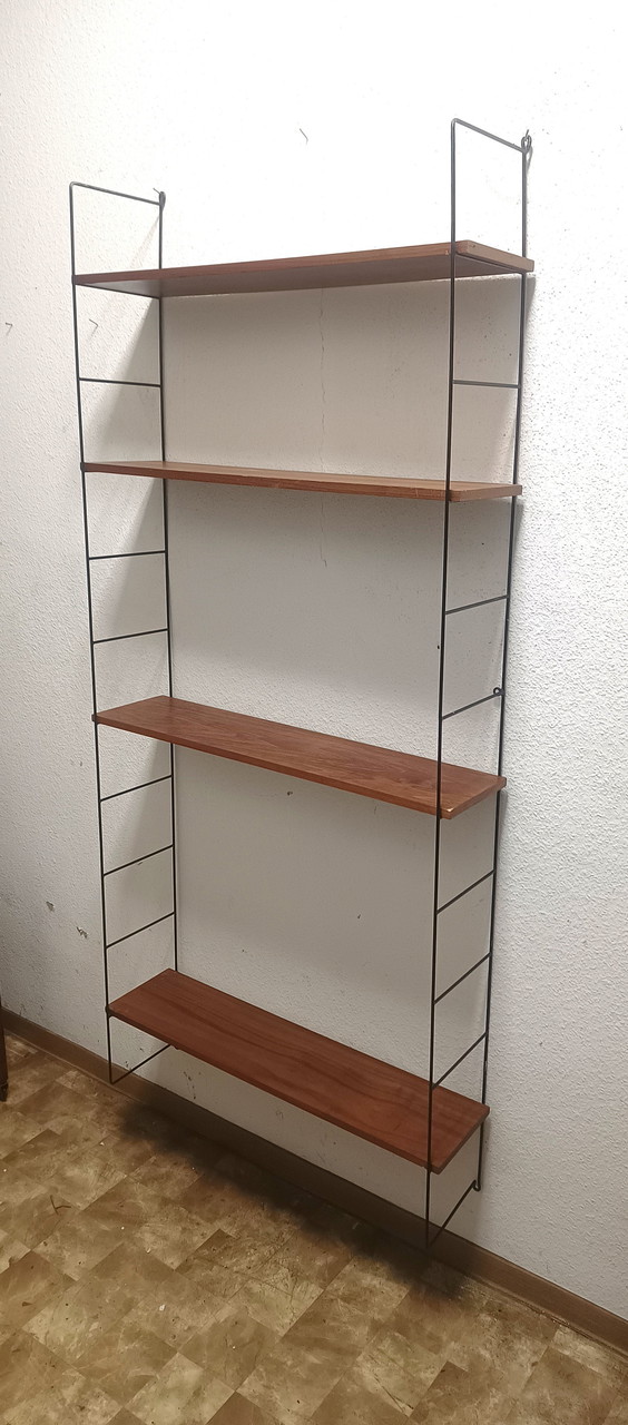 Grand rack mural Fifties avec 4 étagères | €339 | Whoppah