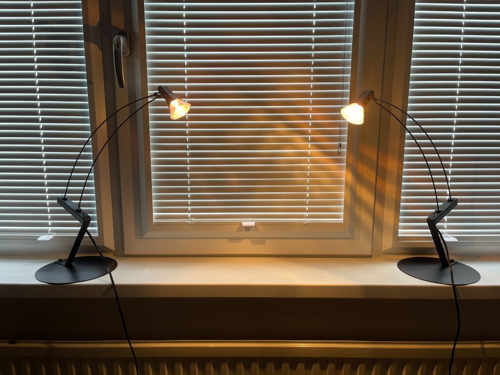 2 pieces Postmodern IKEA Rapid table lamps | €175 | Whoppah