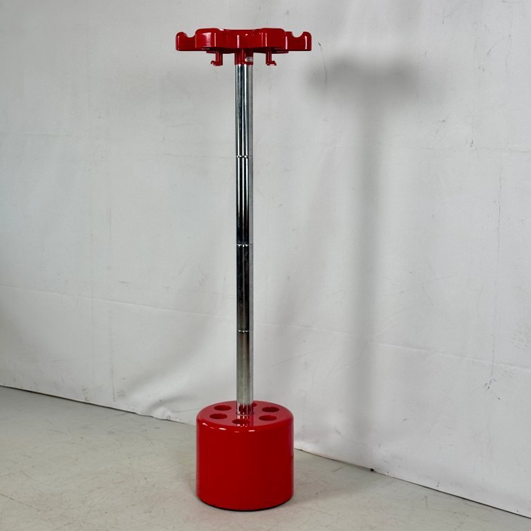 Red Coat Hanger by Roberto Lucchi & Paolo Orlandini for Velca Legnano ...
