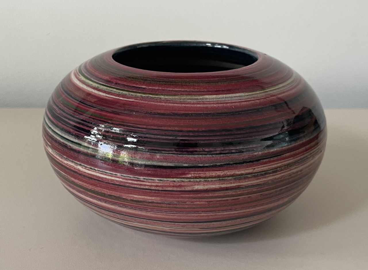 Mobach Ceramics - Rainbow Ball Vase Design Piet Knepper | €45 | Whoppah
