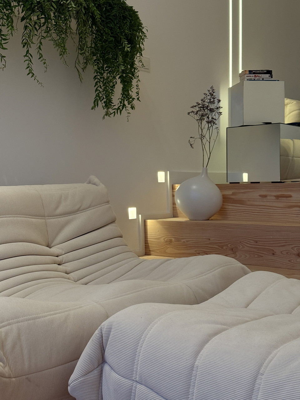 Replica Togo Ligne Roset 2-Seater Sofa With Ottoman | €1,200 | Whoppah