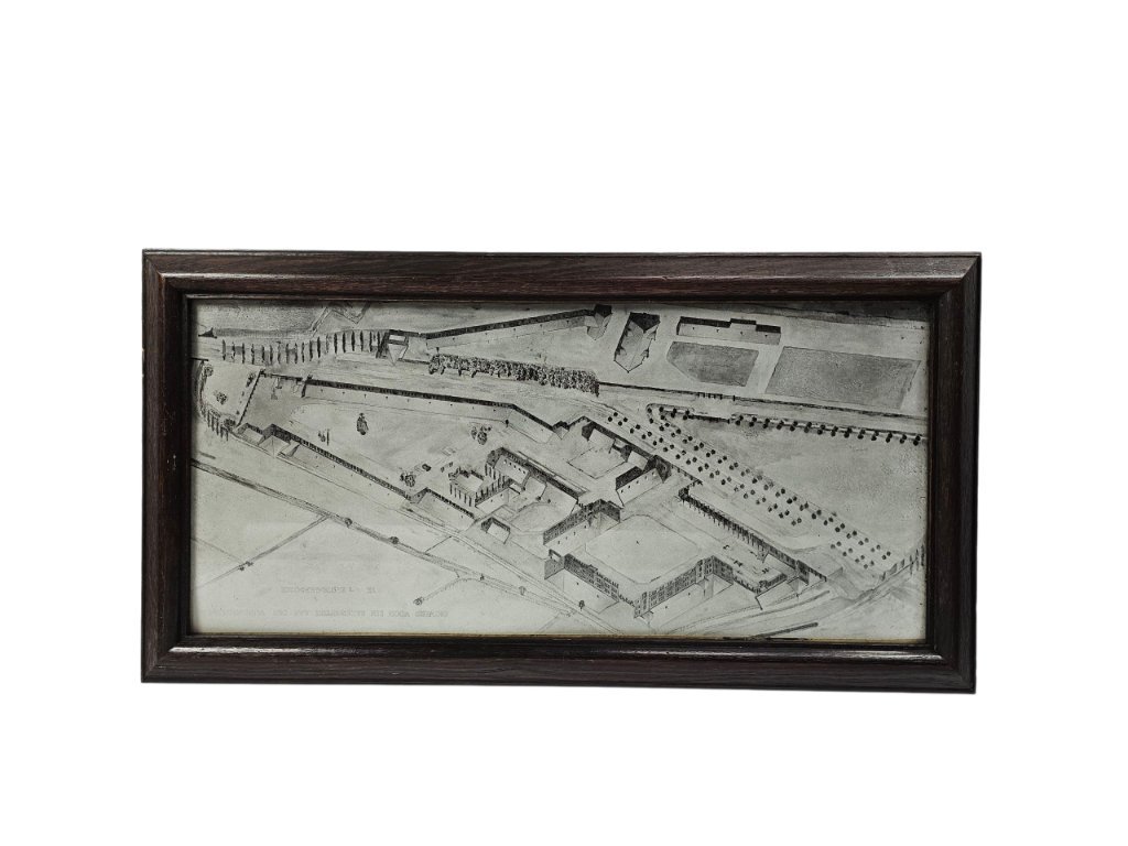 Lithograph - Design for a barracks on the Vlijmensweg in 's ...