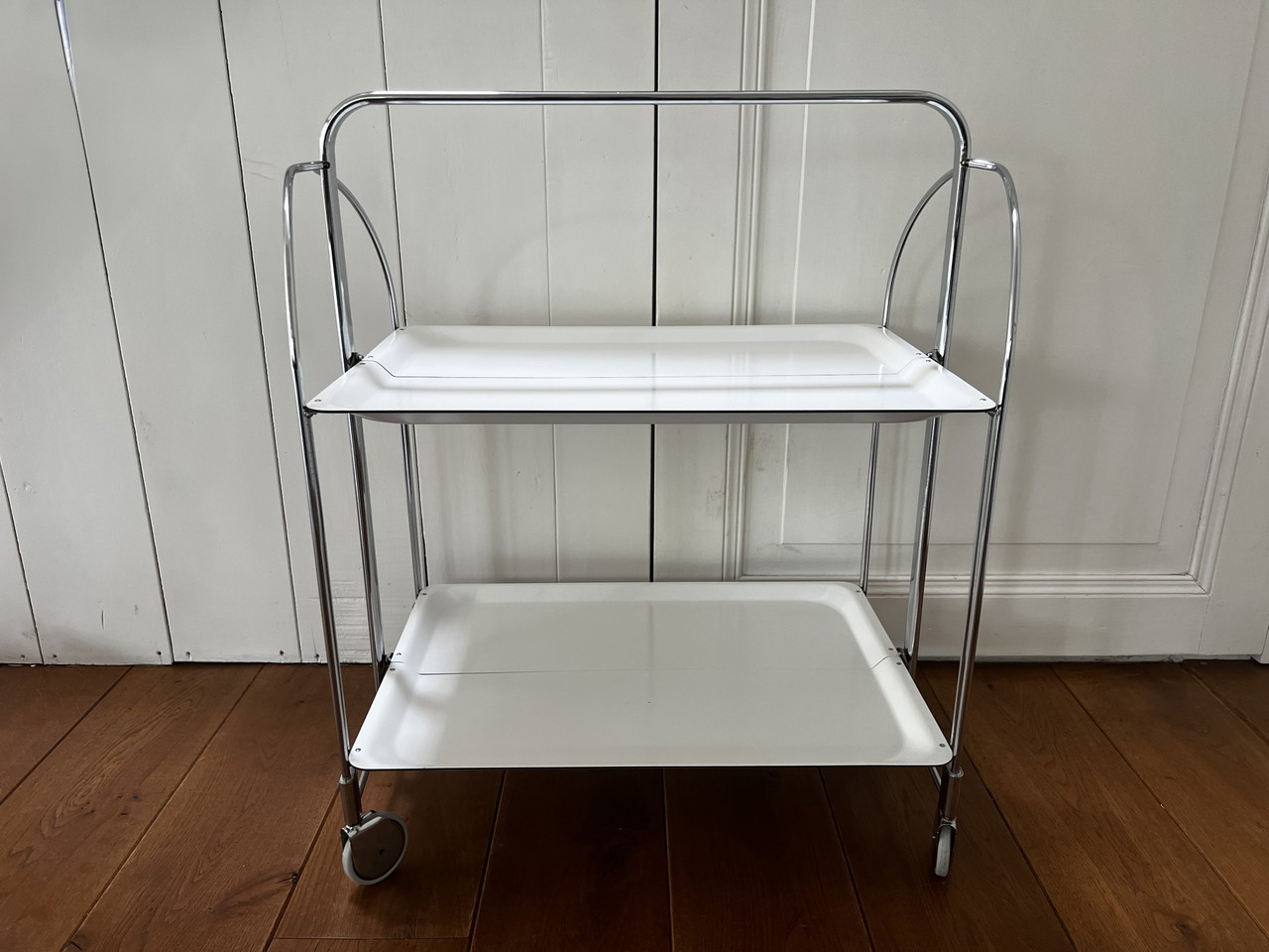 Midcentury Dinett Serveerwagen van Bremshey Wit | €250 | Whoppah