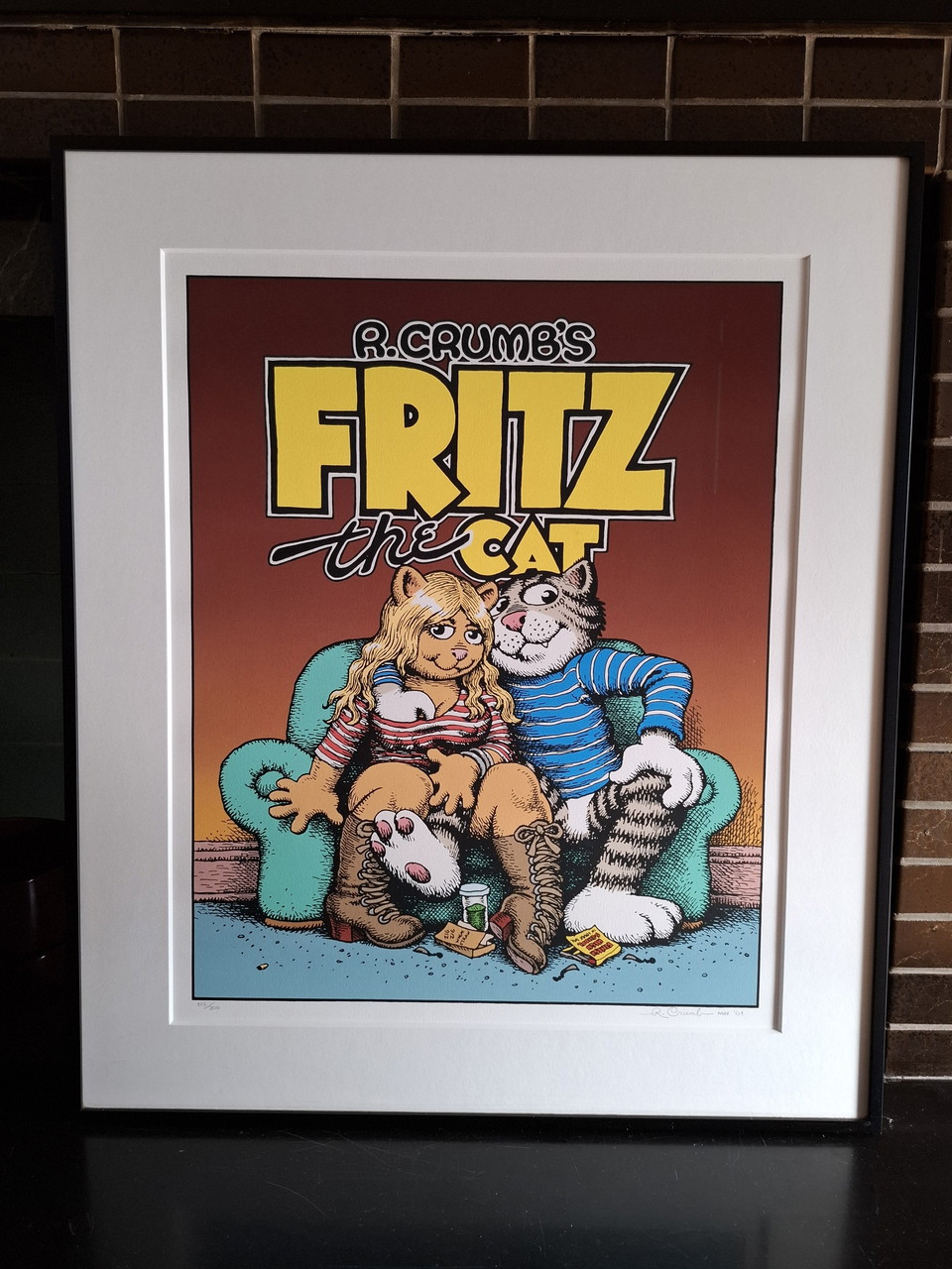 Printing Fritz the cat by Robert Crumb | €1,500 | Whoppah