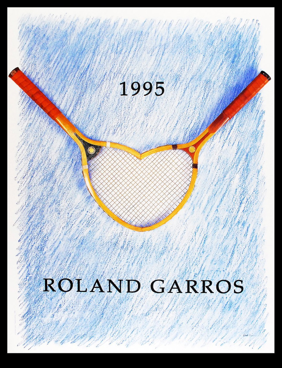 Lipski, Donald - Roland Garros, 1995 - Color offset lithograph | €59 ...