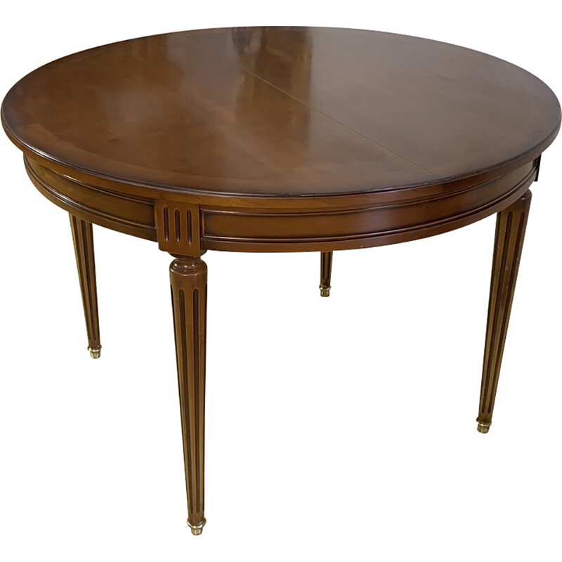 Vintage round extending table in cherry wood | €750 | Whoppah