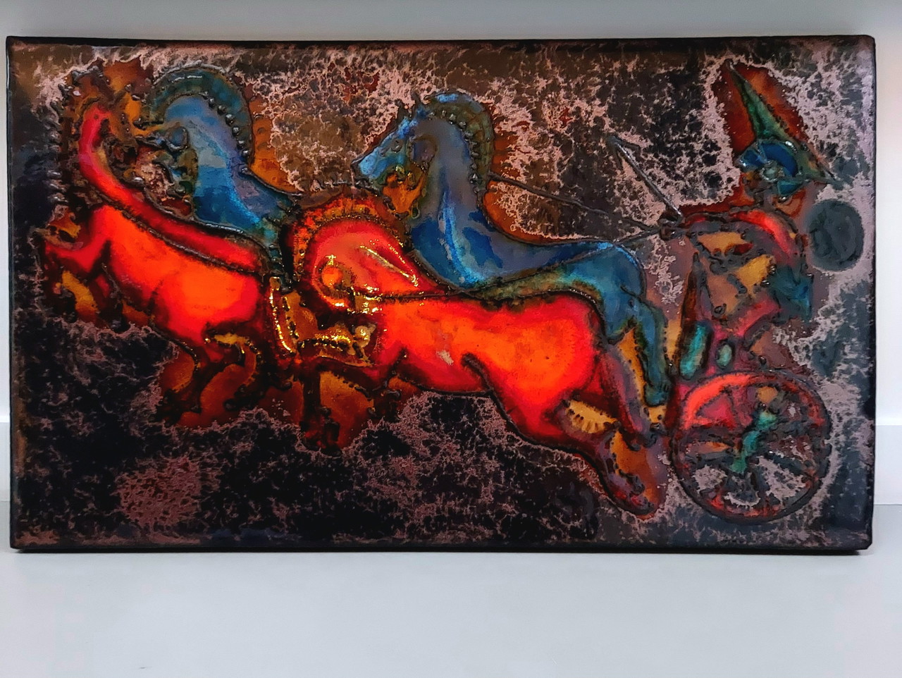 Ruscha Keramik - Fat Lava - XL Wall plaque W-Germany - 1970 | €195 ...