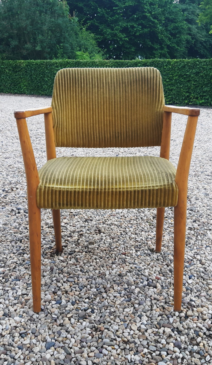 Cocktail fauteuil goud fluweel | €145 | Whoppah