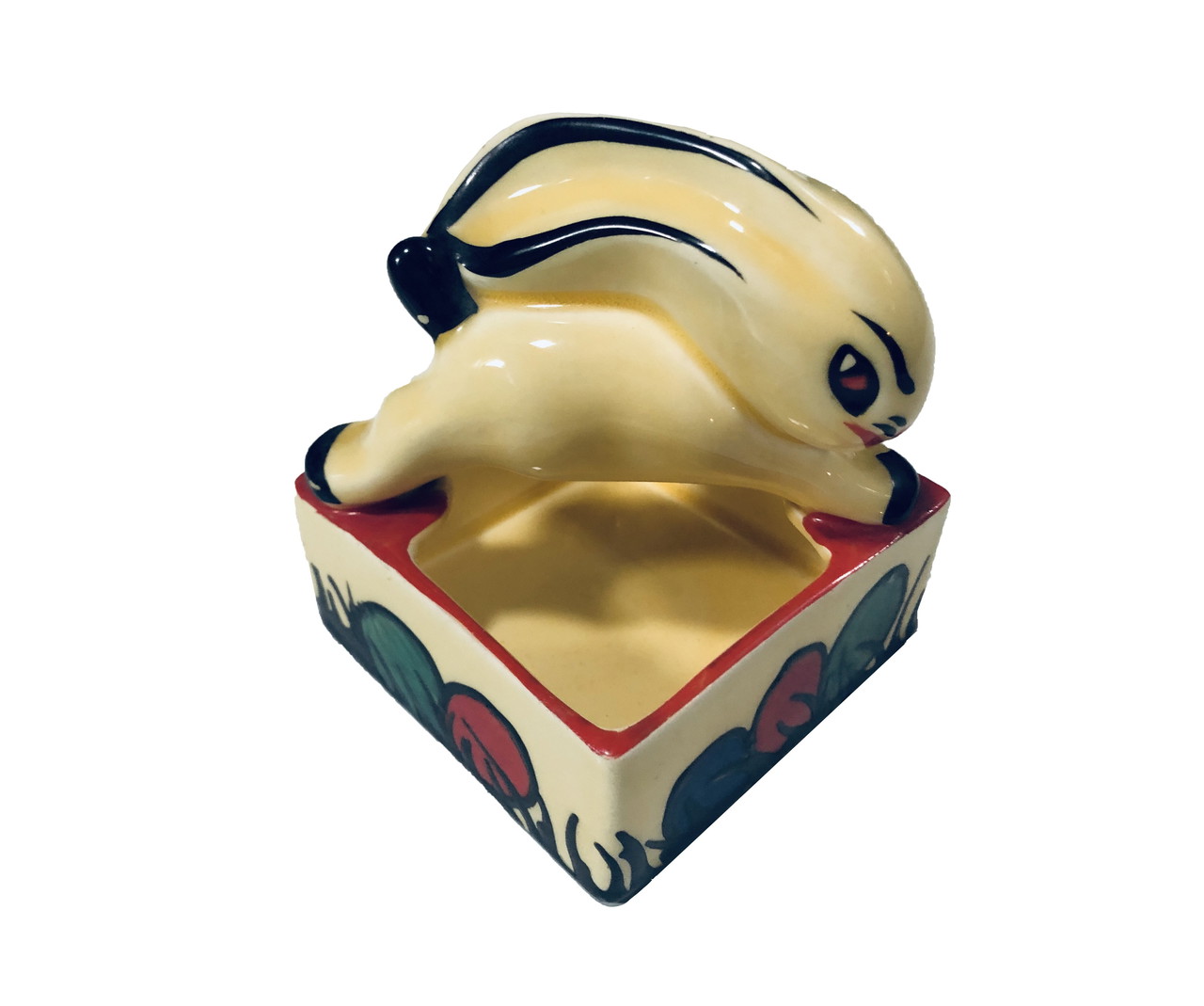 Rabbit ashtray - Empty Pocket - Earthenware - Art Deco - Ditmar Urbach ...