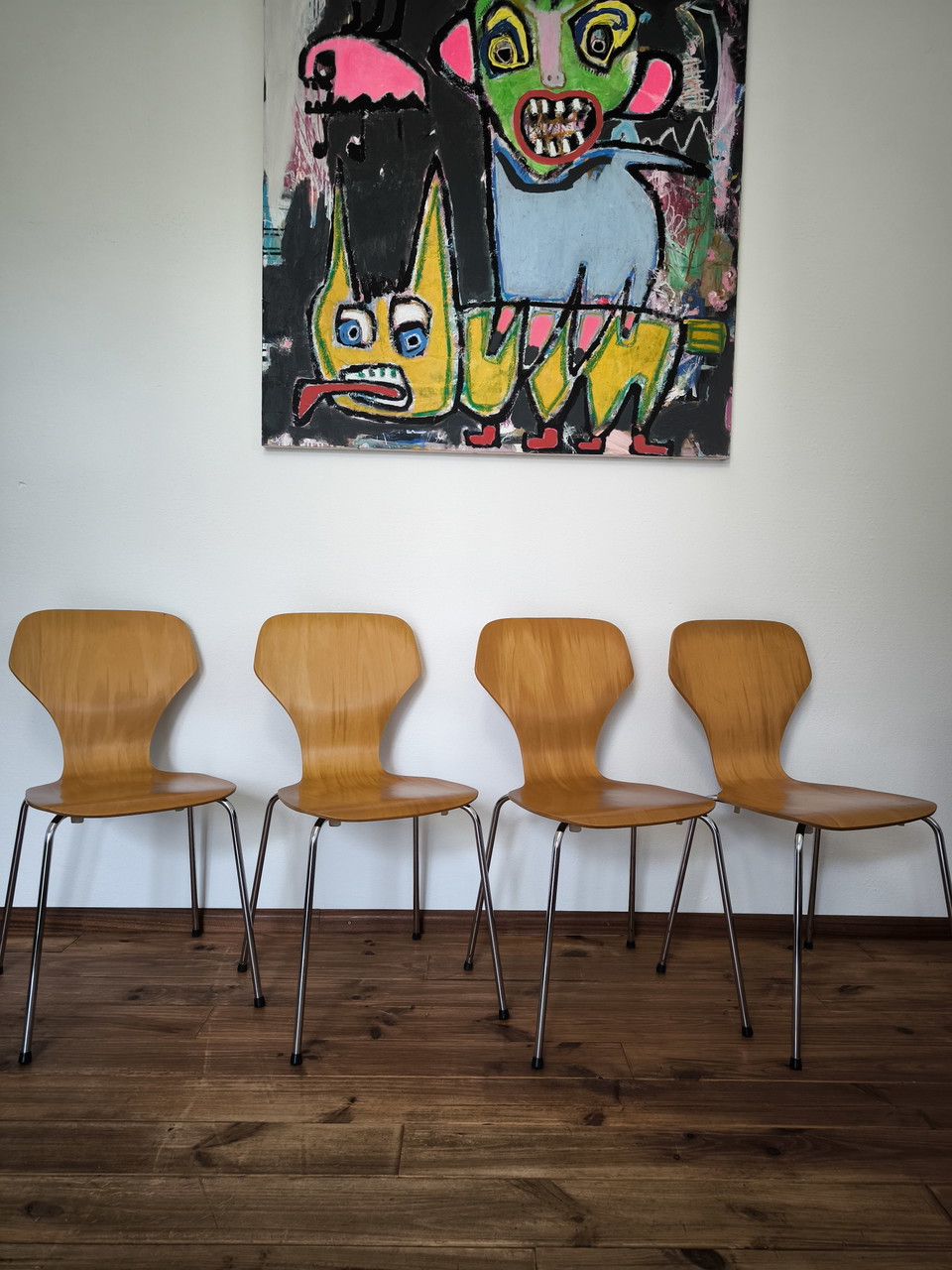 4 Vintage Scandinavian Butterfly Chairs Phoenix Denmark | €135 | Whoppah