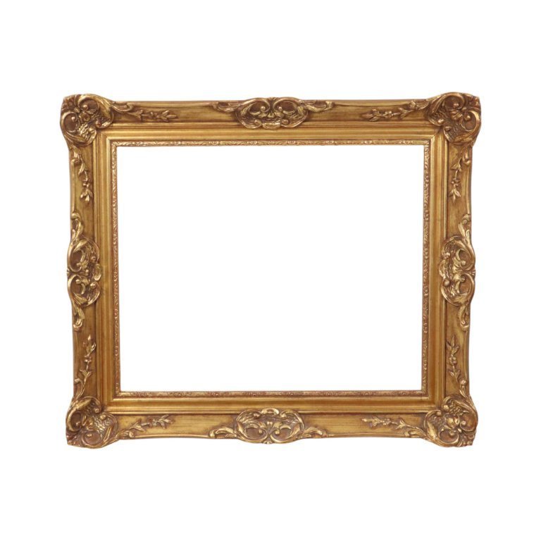 Cornice in legno dorato in stile barocco 70x60cm | €165 | Whoppah