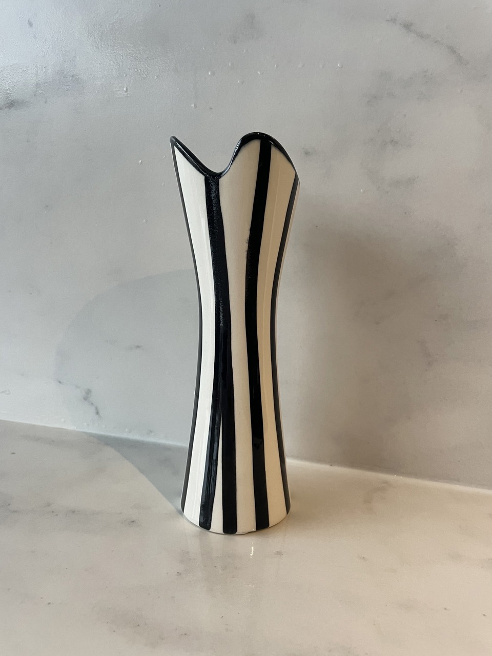 Mid - Century Foreign Stripe Vase | €35 | Whoppah