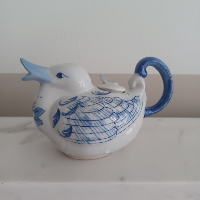 Hand-painted Duck. Jug. Chinoiserie Style. | €12 | Whoppah