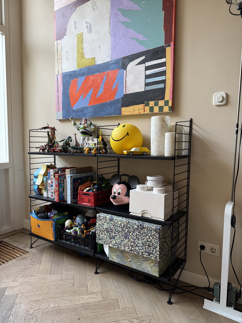 String Furniture Kast/Bureau Zwart Modulair | €500 | Whoppah