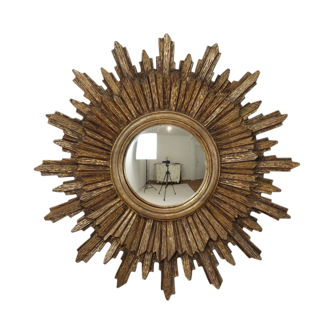 Mid - Century Sunburst Solar Mirror | €395 | Whoppah