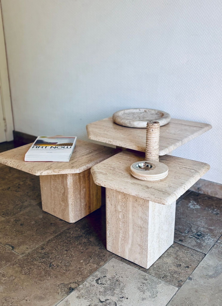 Travertin vintage à emboîter | €380 | Whoppah