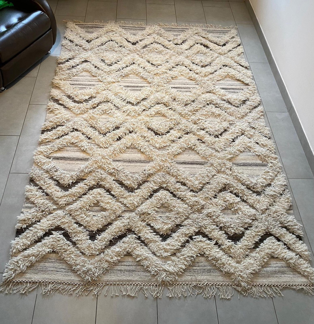 🌿 Luxury Handmade Berber Carpet - Boho Chic For Your Interior! 🏡 | €450 ...