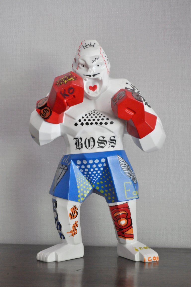 Pop Art Sculpture - UFC King Kong - Signed Edw Art (1987) (ref3152) | € ...
