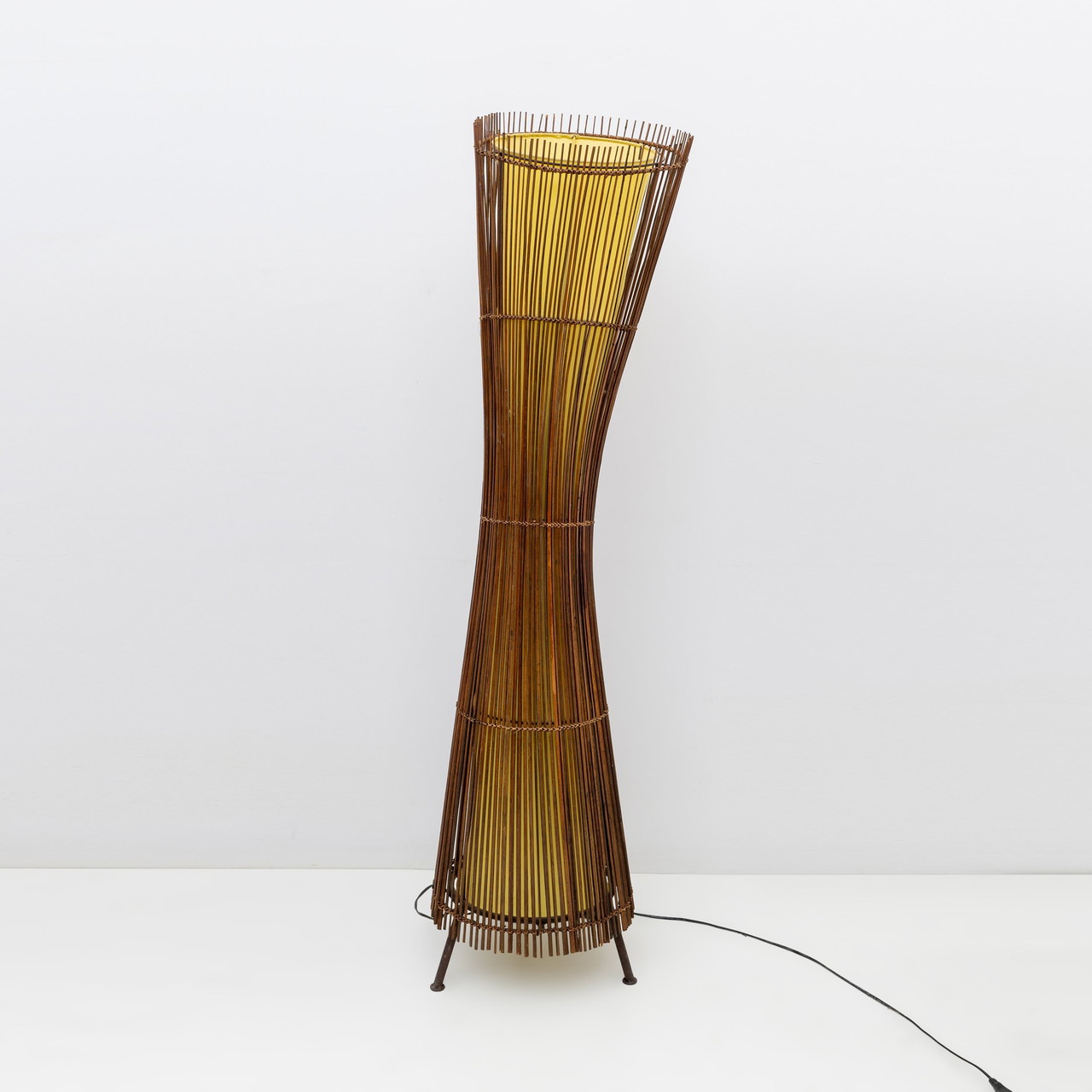 Organic Shaped Bamboo Floor Lamp "Kobe", France, 1980S | €2,160 | Whoppah