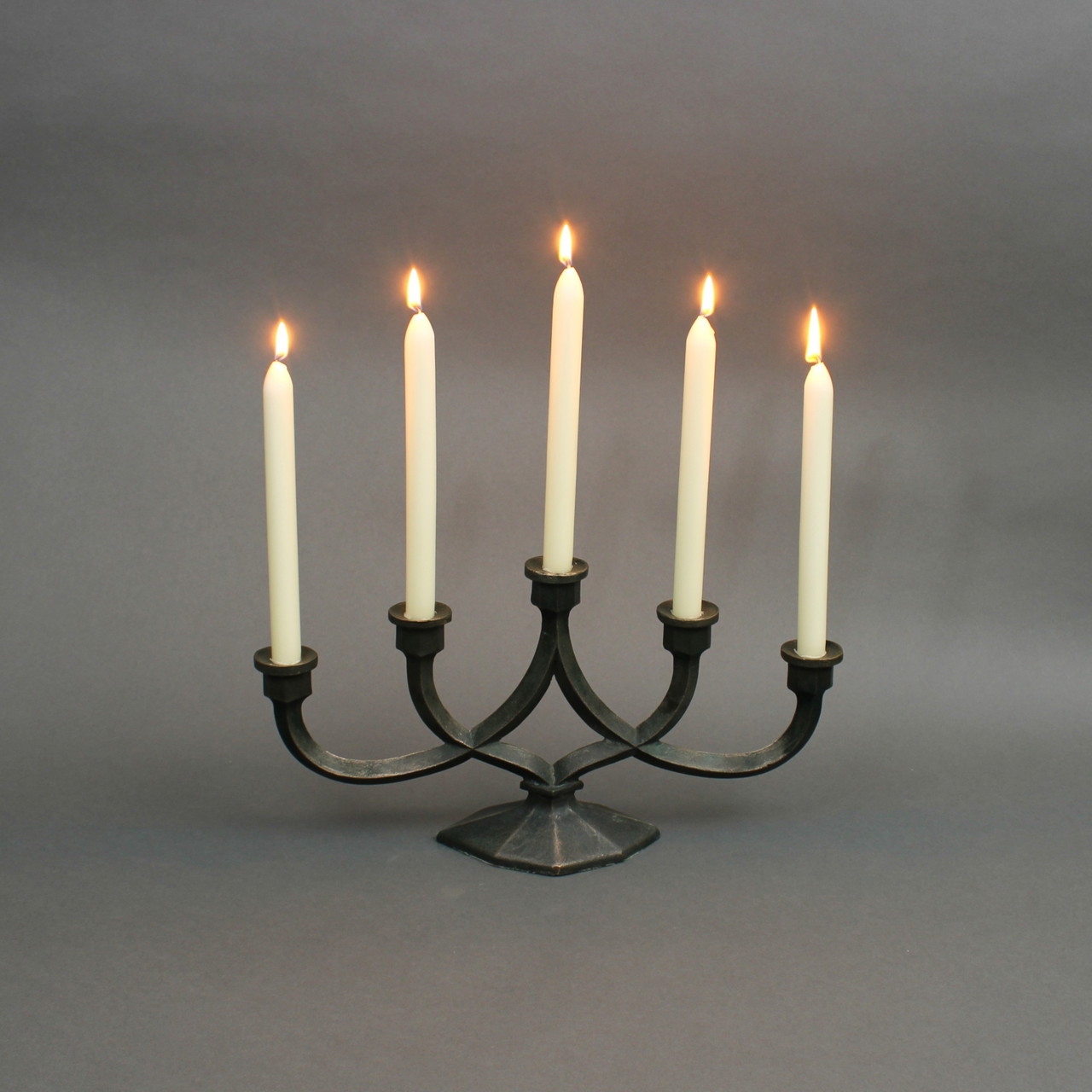 Werkspoor Foundry - Five-armed Bronze Candlestick - Brutalist | €195 ...