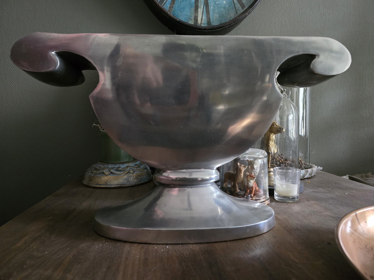 Aluminium Flower Vase, Vaas | €75 | Whoppah
