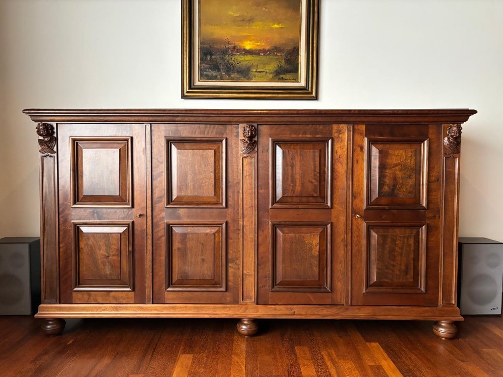 Buffet Cabinet Bosteels Solid Brazilian Walnut | €3,500 | Whoppah