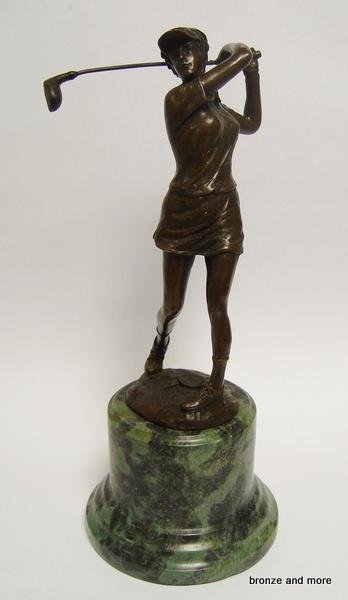 Bronze Golf Player Statue | €150 | Whoppah