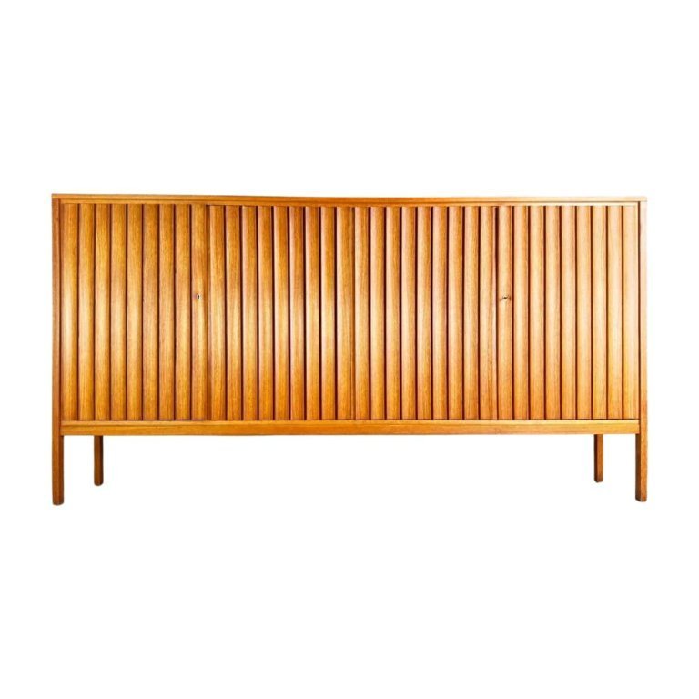 Original XXL Leo Bub Midcentury Highboard Teak Sideboard 1970 | €4,986 ...