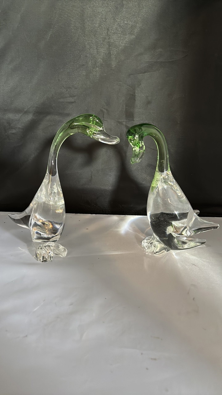 Glass Ducks Set mouth blown | €55 | Whoppah