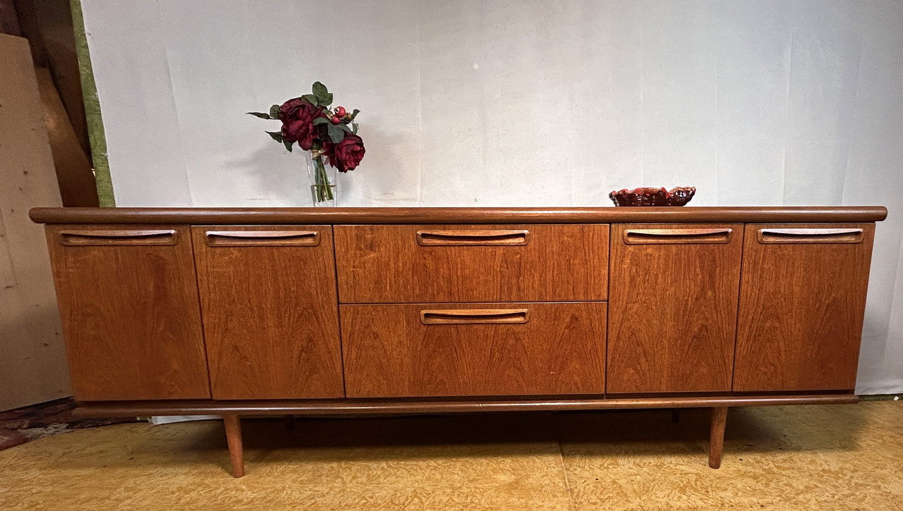 Mid Century Retro Vintage Teak Meredew Sideboard 1970 | €795 | Whoppah
