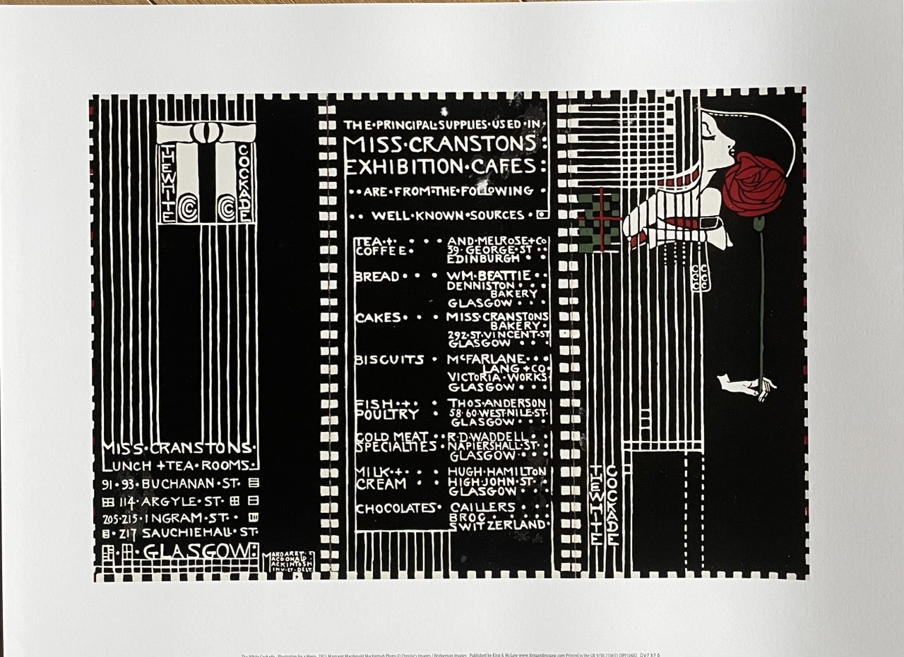 Margaret Macdonald Mackintosh, The White Cockade, Illustration For A ...