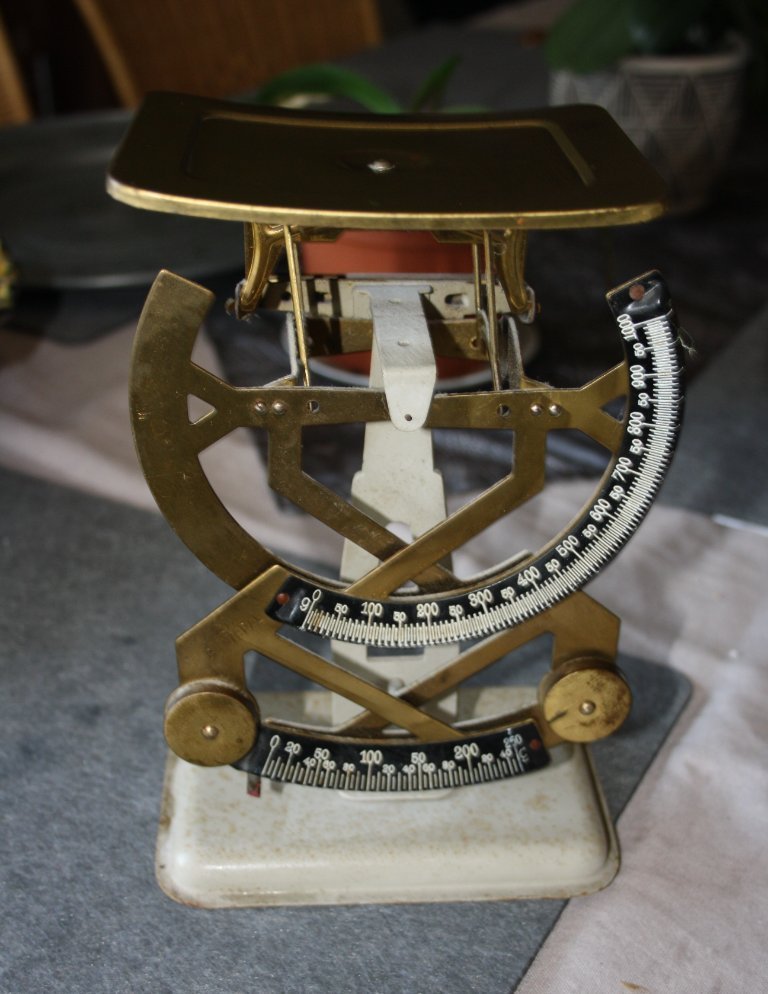 Jacob Maul Bilateral Letter Scales Brown up to 500 g vintage | €28 ...
