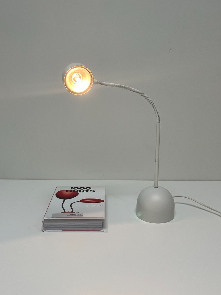 Rare, white vintage Woja 6969 desk lamp from the 1970s/1980s | €75 ...