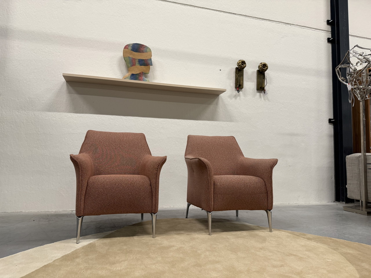 2 Leolux Mayuro Sessel Loft Stoff | €2,998 | Whoppah